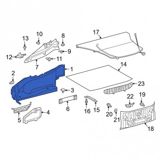 Toyota Supra Trunk & Tailgate Moldings — CARID.com