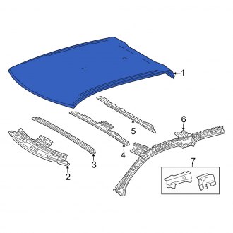 Toyota Tacoma Replacement Roofs & Components | CARiD