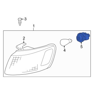 Toyota Tacoma OEM Lighting | Headlights, Fog & Tail Lights — CARiD.com