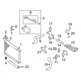 Toyota Sienna OEM Engine & Components | Air Intake Parts — CARiD.com