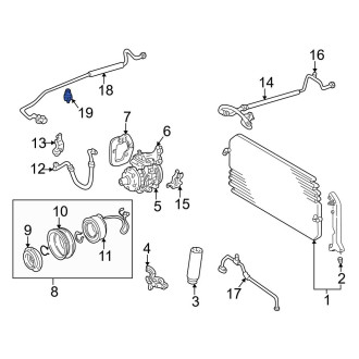 Toyota Corolla OEM A/C & Heating Parts | Systems, Compressors — CARiD.com