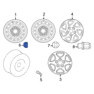 Toyota Celica OEM Wheels & Tires | Lug Nuts, TPMS Sensors — CARiD.com