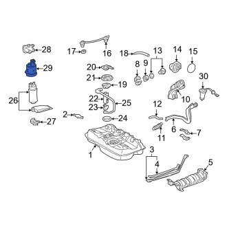 Toyota OEM Fuel System Parts - Pumps, Lines, Injectors | CARiD