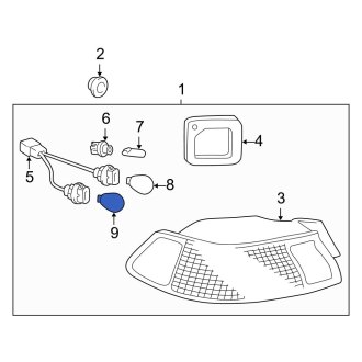 Toyota Camry OEM Lighting | Headlights, Fog & Tail Lights — CARiD.com
