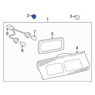Toyota Tundra OEM Tail Lights | LED, Fiber Optic — CARiD.com