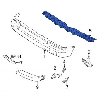 Toyota Tacoma OEM Bumpers | Genuine Front & Rear Bumpers — CARiD.com