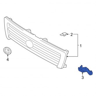 Toyota Tacoma Grille Brackets & Hardware | CARiD