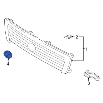 Toyota Tacoma Grille Frames & Moldings — CARiD.com