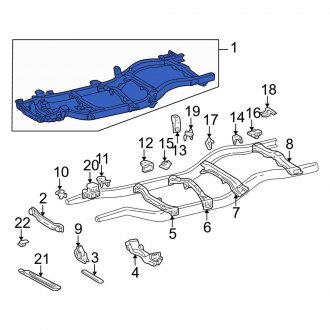 Toyota Tacoma OEM Chassis Frames & Body Parts | Tubs, Doors — CARiD.com