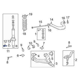 Toyota Tundra OEM Suspension Parts | Shocks, Struts — CARiD.com