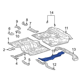 Toyota Tacoma Replacement Floor Pans — CARiD.com