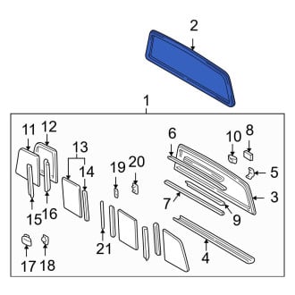 Toyota Tacoma Replacement Window Seals | CARiD