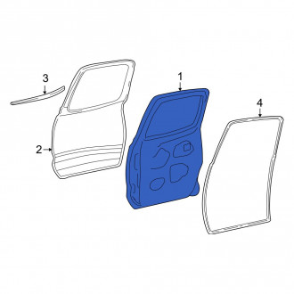 Toyota Tacoma Replacement Door Shells & Skins — CARiD.com
