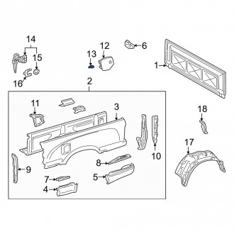 Toyota Tacoma Fuel Doors & Parts — CARiD.com