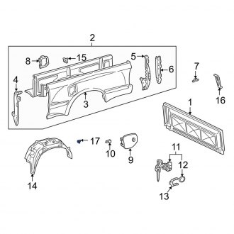 Toyota Tacoma Fender Support Braces & Hardware | CARiD