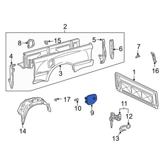 Toyota Tacoma Fuel Doors & Parts — CARiD.com
