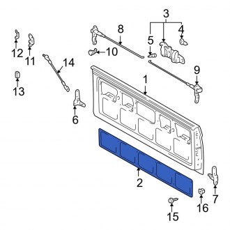 Toyota Tacoma Replacement Tailgates — CARiD.com