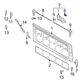 Toyota Tacoma OEM Doors & Parts | Shells, Panels, Armrests — CARiD.com