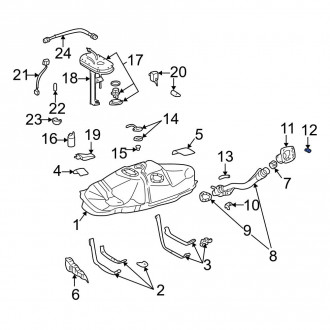 Toyota Tacoma Fuel Doors & Parts — CARiD.com
