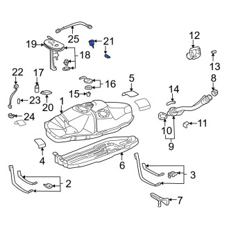 Toyota Tacoma OEM Fuel System Parts | Pumps, Lines — CARiD.com