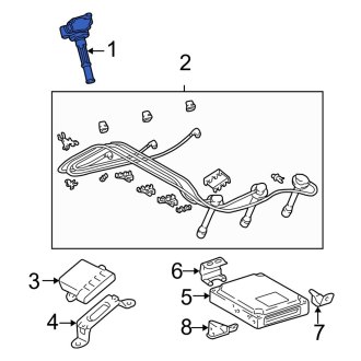 Toyota Tundra OEM Ignition & Electrical Parts — CARiD.com