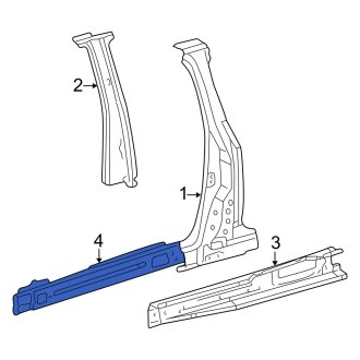Toyota Sienna Replacement Rocker Panels – CARiD.com