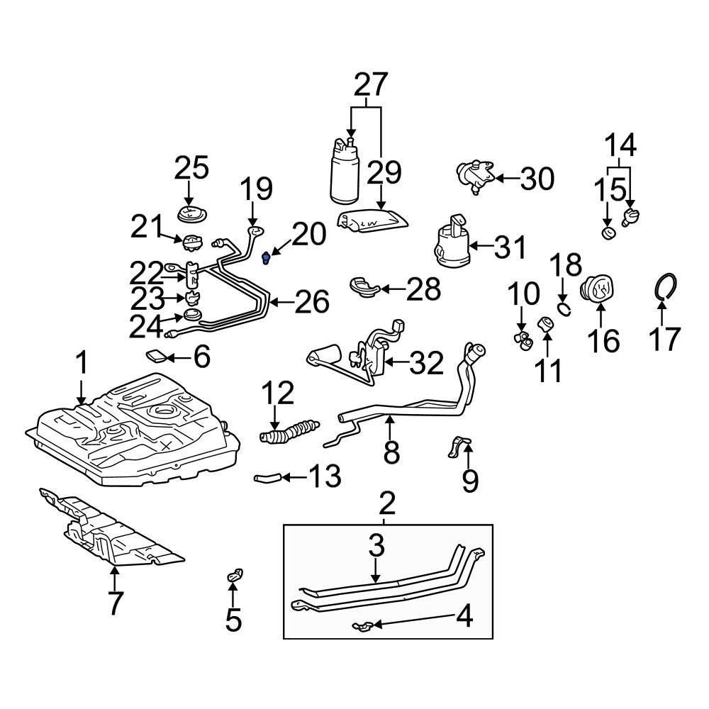 Toyota OE 7738026010 - Fuel Shut-Off Solenoid
