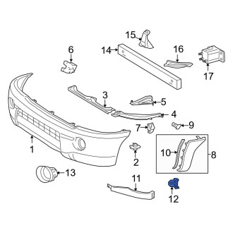 Toyota Tacoma OEM Bumpers | Genuine Front & Rear Bumpers — CARiD.com