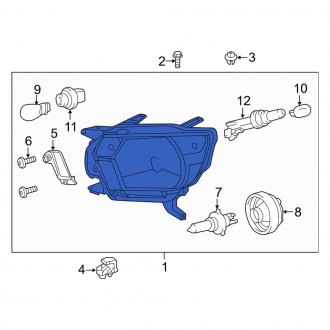Toyota Tacoma OEM Headlights - Factory Headlights | CARiD