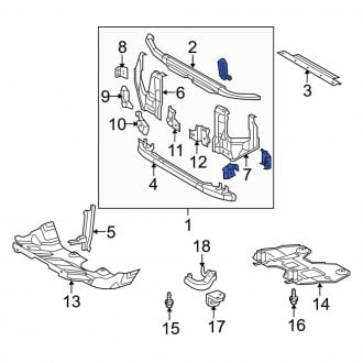 Toyota Tacoma Radiator Supports | CARiD