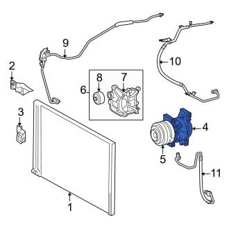 Toyota OEM A/C & Heating Parts - Systems, Compressors | CARiD