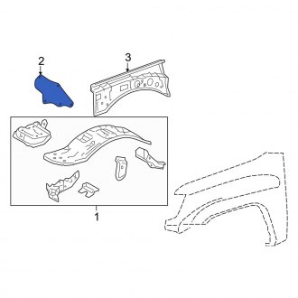 Toyota Tacoma Replacement Fender Seals - Front & Rear | CARiD