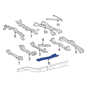 Toyota Tacoma Replacement Chassis Frames & Rails - CARiD.com