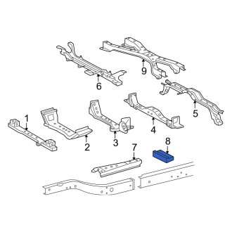 Toyota Tacoma Chassis Frames Hardware | Clips, Plugs — CARiD.com