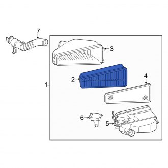 Toyota OEM Air Intake Parts | Filters, Manifolds — CARiD.com