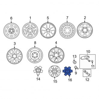 Toyota Tacoma OEM Wheels & Tires | CARiD