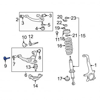 Toyota Land Cruiser Wheel Alignment Kits & Components – CARiD.com