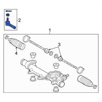 Toyota Tacoma OEM Steering Parts | Fluids, Pumps, Kits — CARiD.com