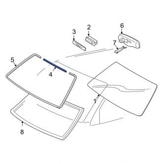 Toyota Corolla Replacement Window Seals — CARID.com