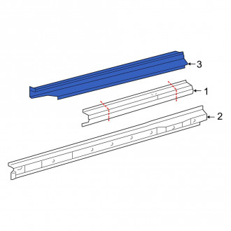 Toyota Tacoma Replacement Rocker Panels – CARiD.com
