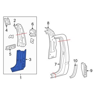 Toyota Tacoma Chassis Frames & Body Parts | CARiD