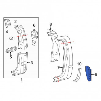 Toyota Tacoma Chassis Frames & Body Parts | CARiD
