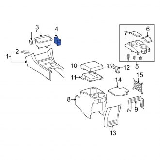 Toyota Tacoma Glove Boxes, Cup Holders & Parts — CARiD.com