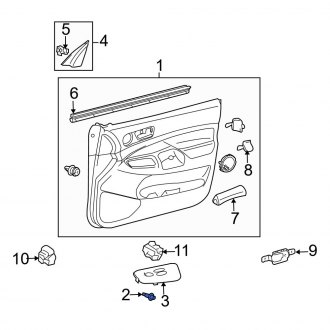 Toyota Tacoma OEM Doors & Parts | Shells, Panels, Armrests — CARiD.com