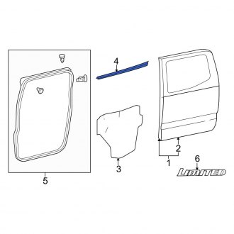 Toyota Tacoma OEM Window Parts - Visors, Regulators | CARiD