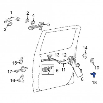 Toyota Sienna OEM Doors & Parts | Shells, Panels, Armrests — CARiD.com