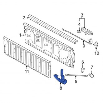 Toyota Tacoma Trunk & Tailgate Hinges | CARiD