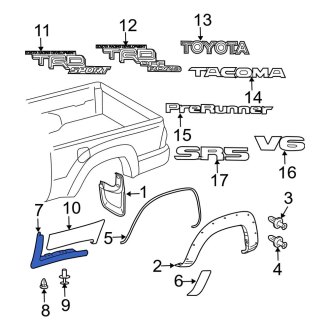 Toyota OE™ Trunks - CARiD.com