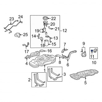 Toyota 4Runner OEM Fuel System Parts | Pumps, Lines — CARiD.com