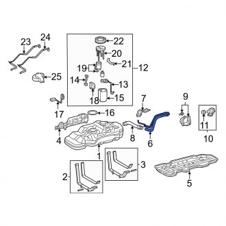 Toyota OEM Fuel System Parts | Pumps, Lines, Injectors — CARiD.com